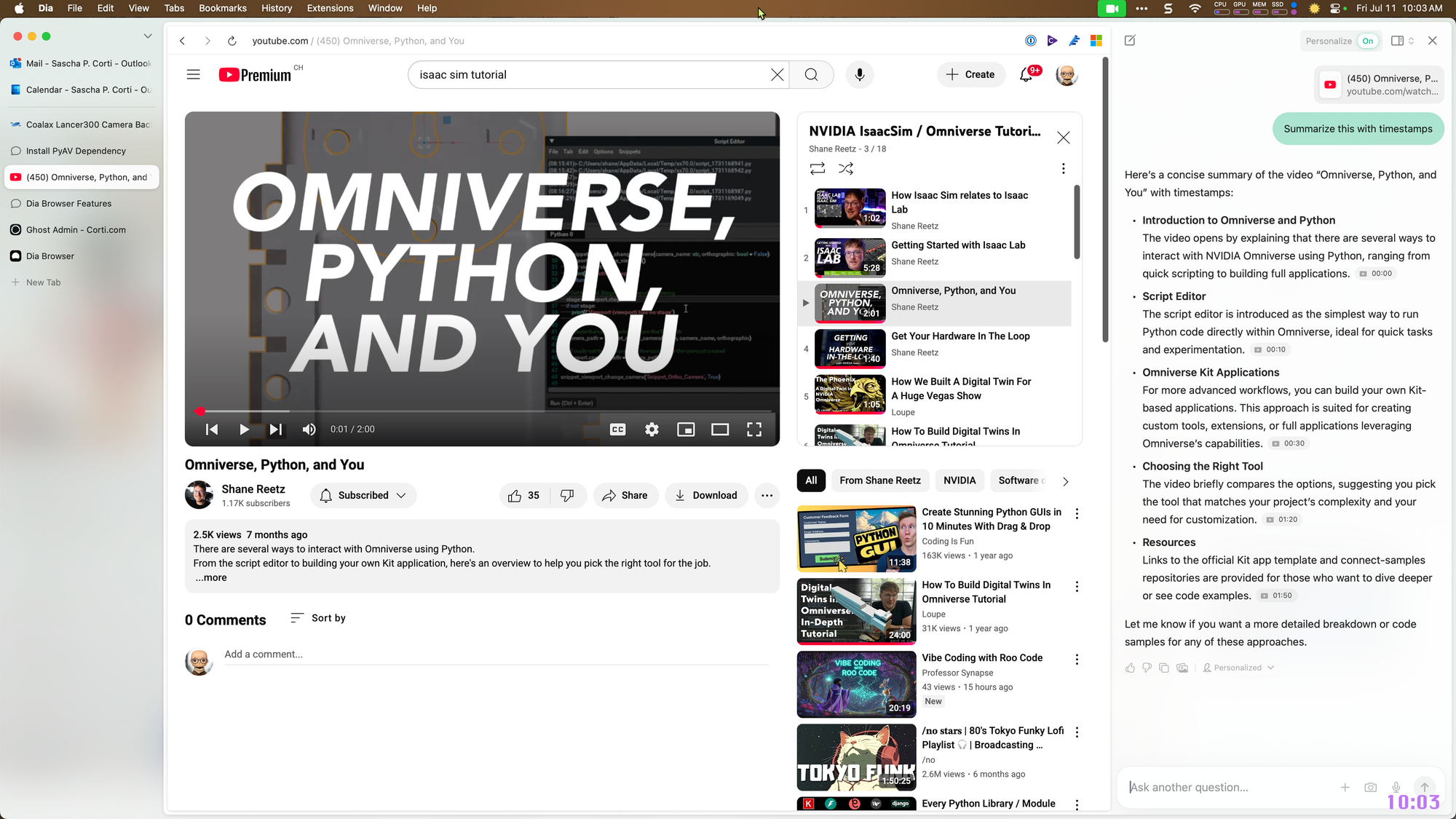 Advantages of the Dia Browser